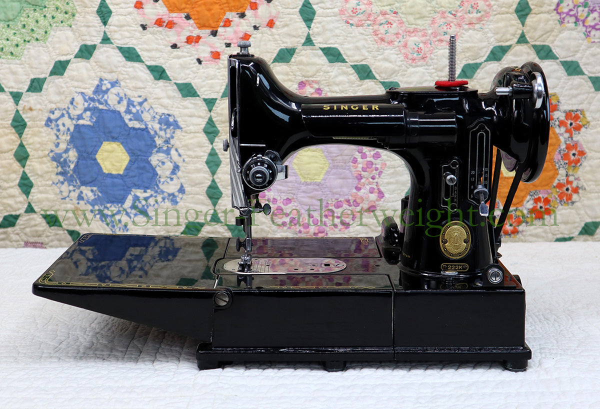 Singer Featherweight 222K Sewing Machine For Sale – The Singer ...