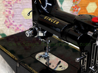 Singer Featherweight 222K Sewing Machine For Sale – The Singer ...