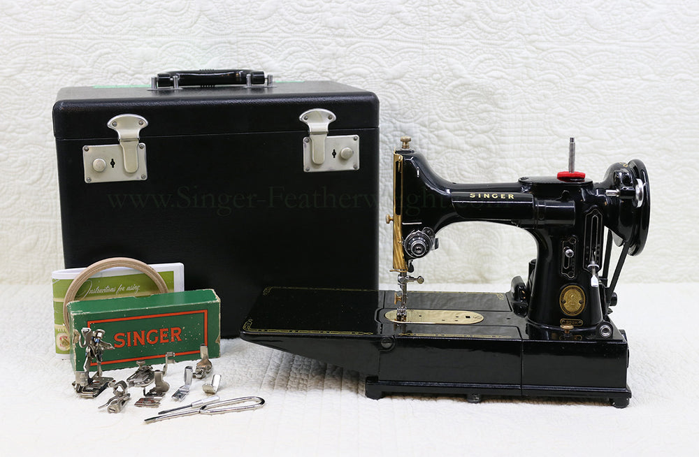 Singer Featherweight 222K Sewing Machine For Sale – The Singer ...