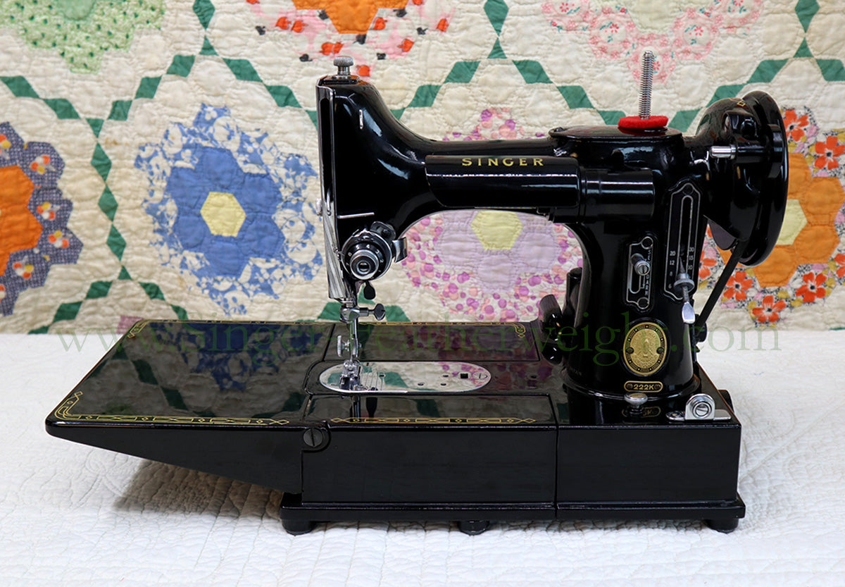 Singer Featherweight 222K Sewing Machine For Sale – The Singer ...