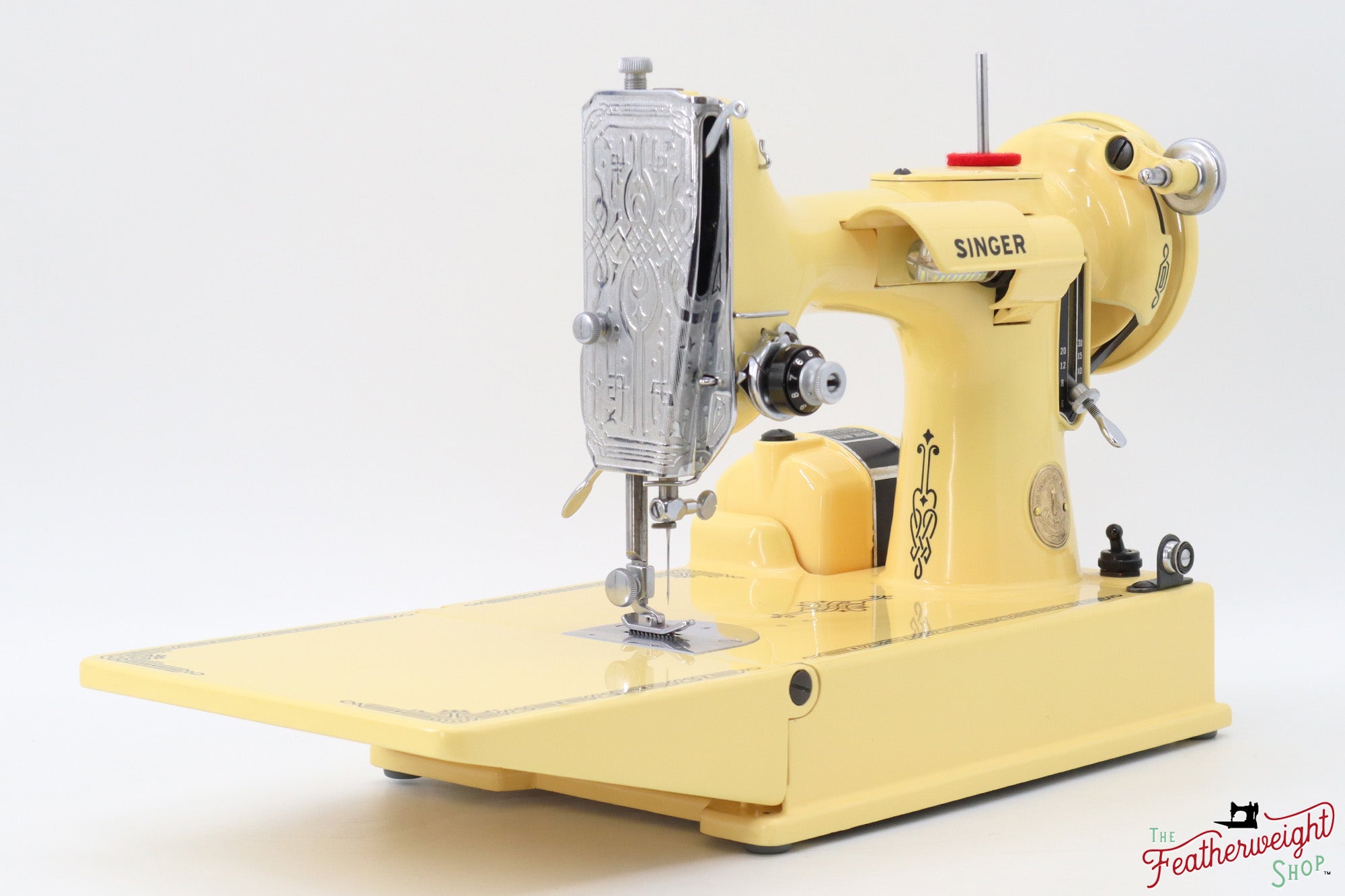 Singer Featherweight 221, AG805*** - Fully Restored in Happy Yellow ...