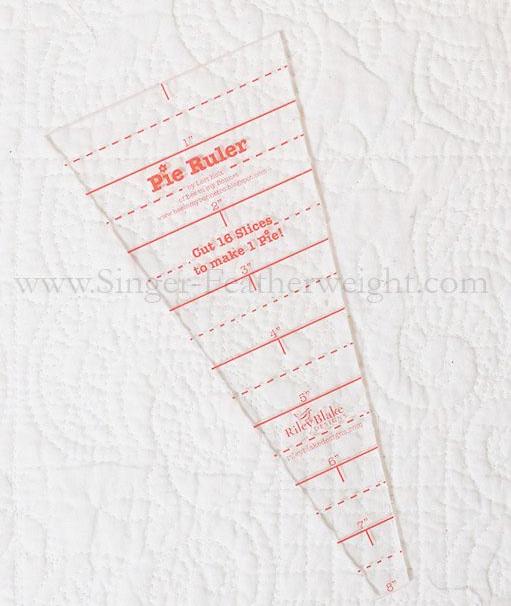 Cutting Ruler, PIE Sew Cherry 2 by Lori Holt – The Singer Featherweight ...