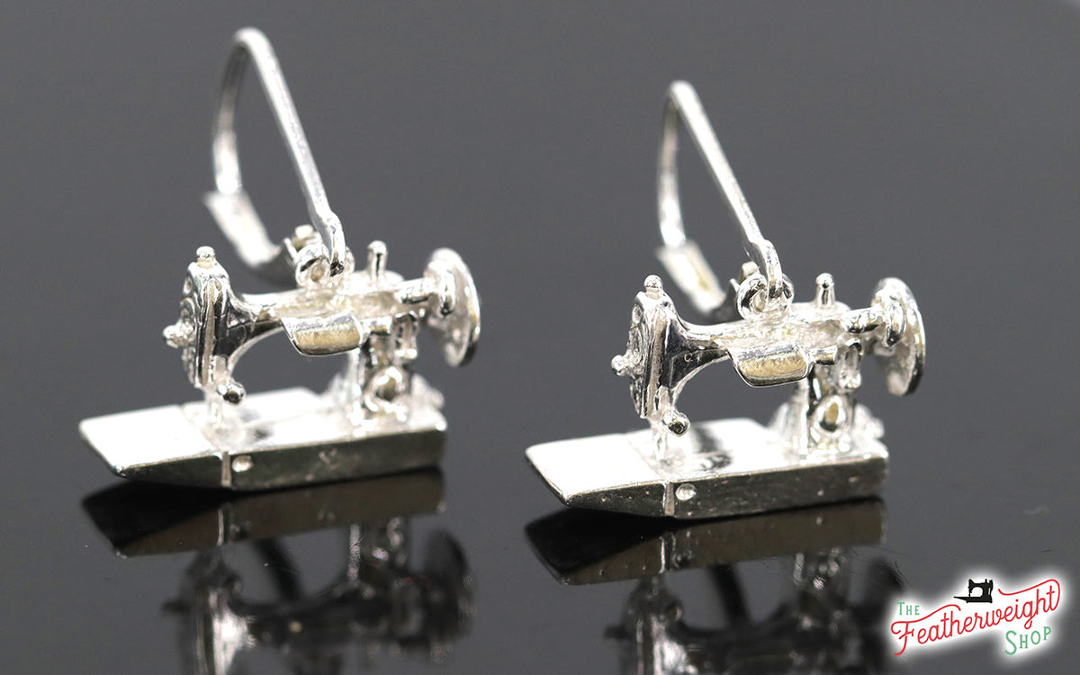Sterling Silver, Sewing Machine Jewelry - charms, earrings, necklace ...