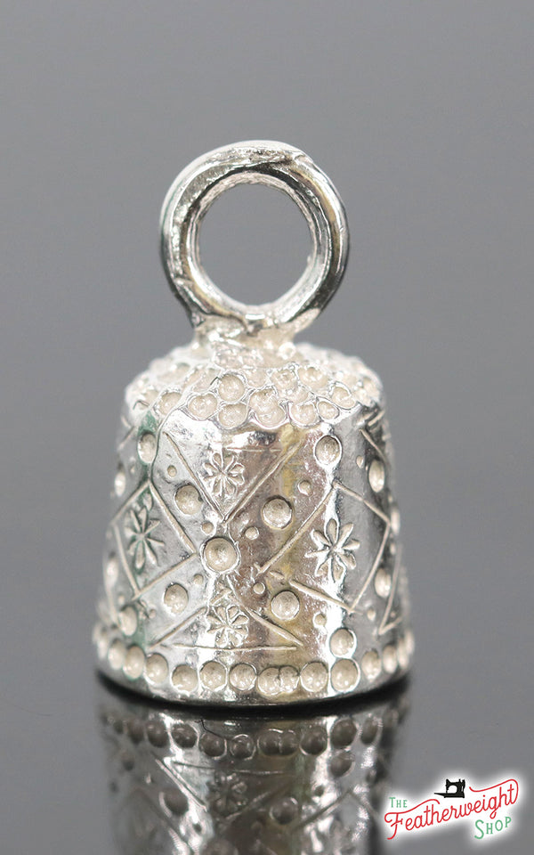 Jewelry, Quilted Thimble Sterling Silver, CHARM – The Singer ...