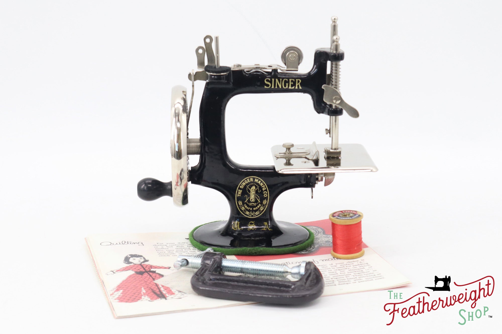 Singer Sewhandy Model 20, Black - Rare U.S.A. Decal – The Singer ...