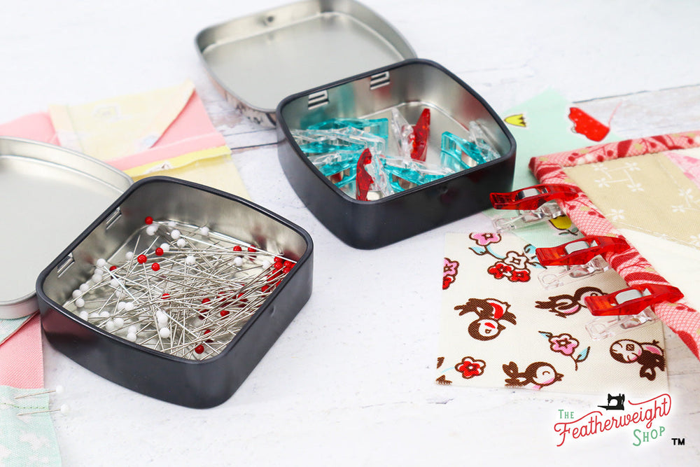 Featherweight Pin Tin & Nostalgic Box - Yellow Dress – The Singer ...