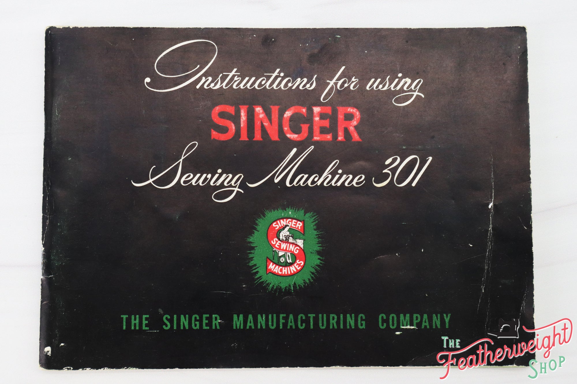 Manual, Singer 301 (Vintage Original) – The Singer Featherweight Shop