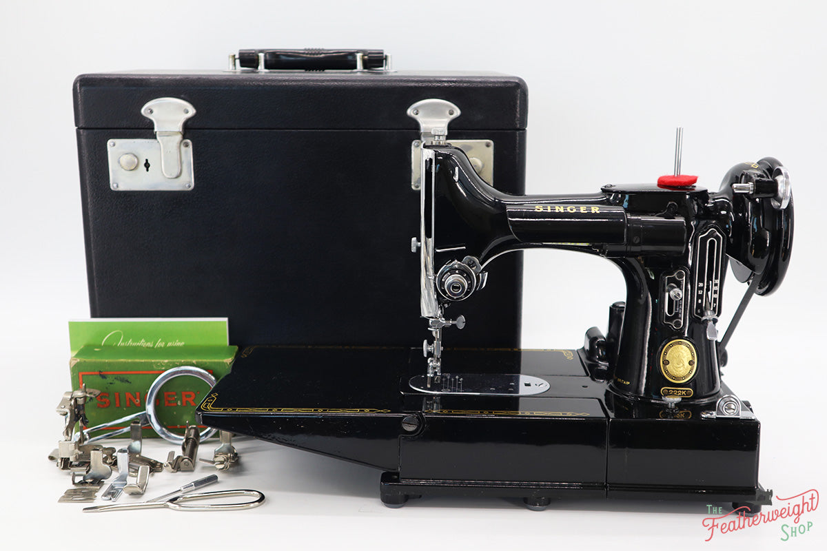 Singer Featherweight 222K Sewing Machine For Sale – The Singer ...