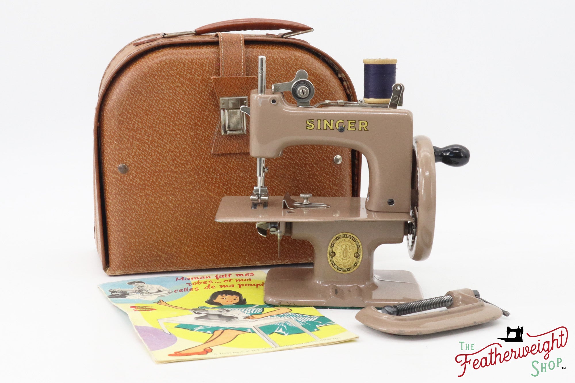 Singer Sewhandy Model 20 - Safari Brown - RARE, Complete Set – The ...