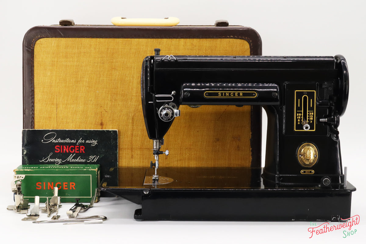Singer 301 Sewing Machine, NA034*** – The Singer Featherweight Shop