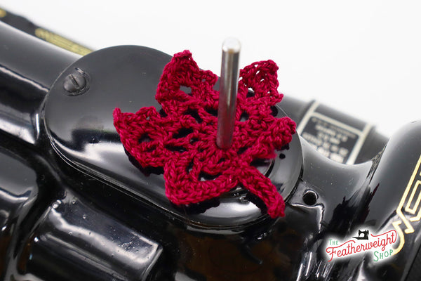 Singer Featherweight 221 222 Spool Pin Doily Leaf – The Singer ...