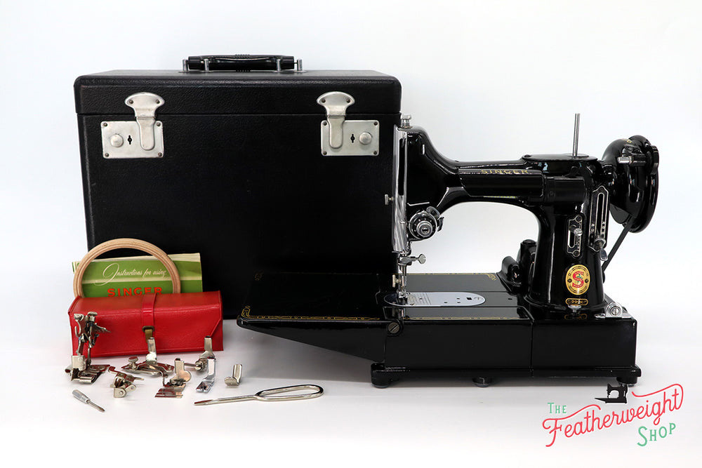 Singer Featherweight 222K Sewing Machine, RED "S" EP7600** – The Singer ...