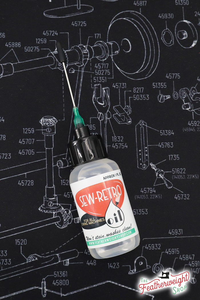 Oil, Sew-Retro for Sewing Machines – The Singer Featherweight Shop