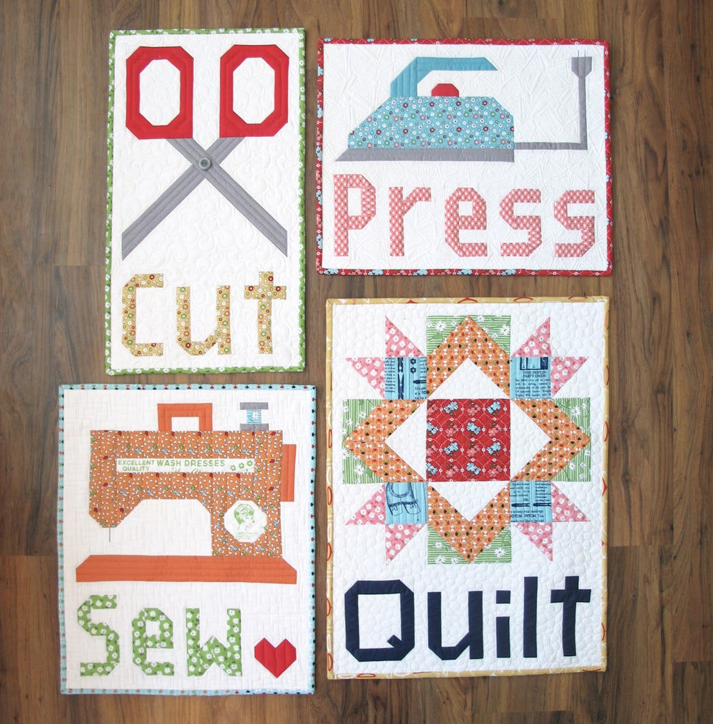 PATTERN, CUT PRESS SEW Wall Hanging Set by Lori Holt – The Singer ...