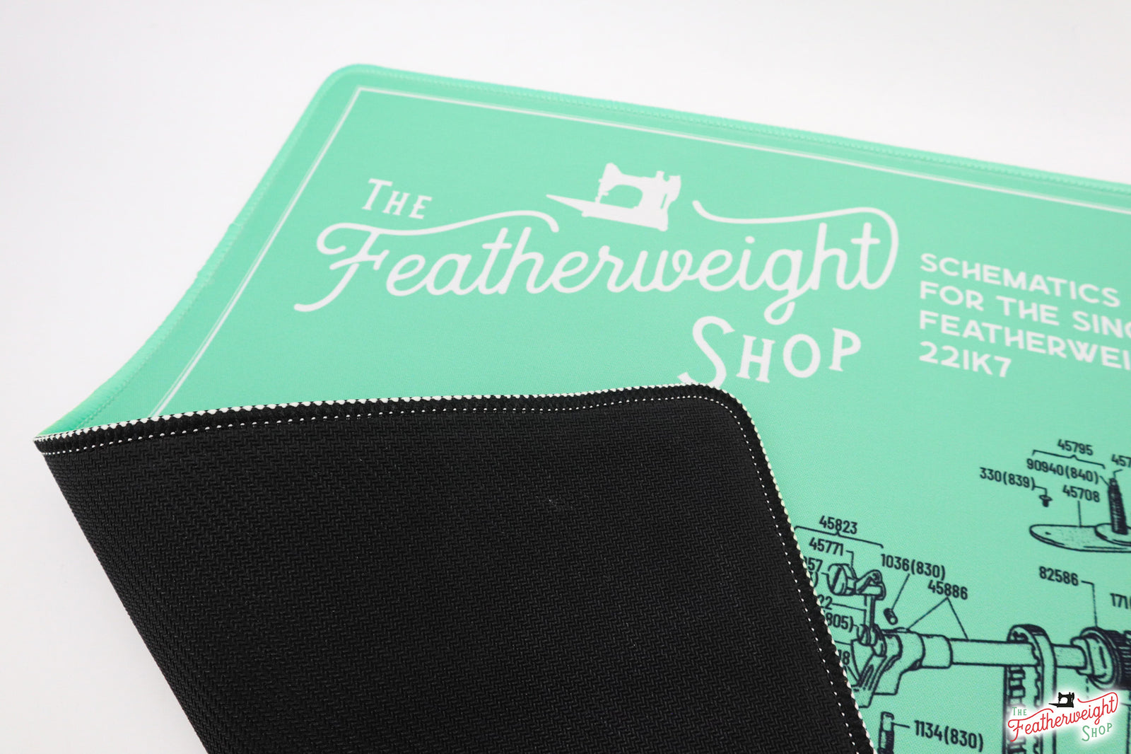 Servicing Mat - GREEN, Featherweight Schematic for White 221 – The ...