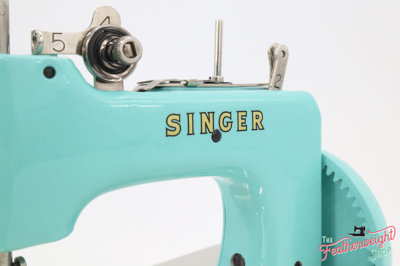 Singer Sewhandy Model 20 - Fully Restored in Tiffany Blue – The Singer ...