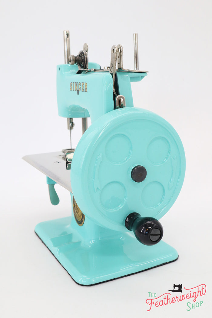Singer Sewhandy Model 20 - Fully Restored in Tiffany Blue – The Singer ...