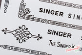 Decals, Celtic Knot for Singer Featherweight 221, 221K – The Singer ...