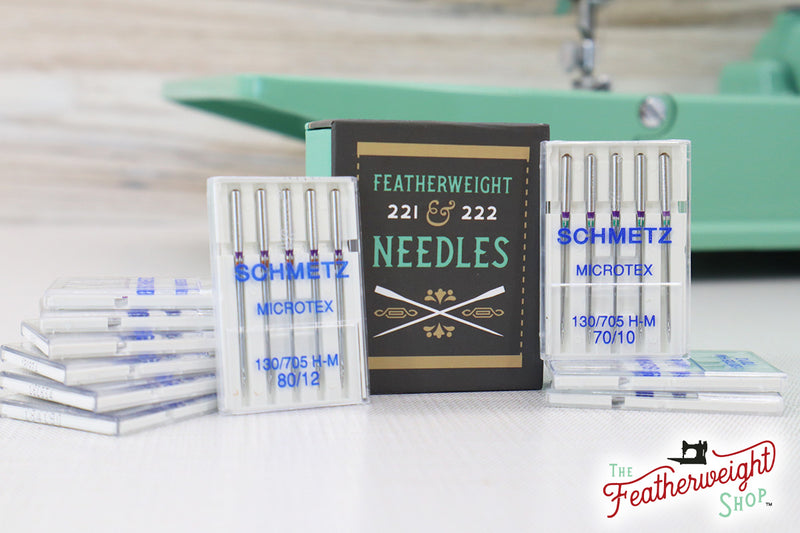 Schmetz Sewing Needles Chrome Sharp Microtex, (10 BOXED COMBO PKS of 5 ...