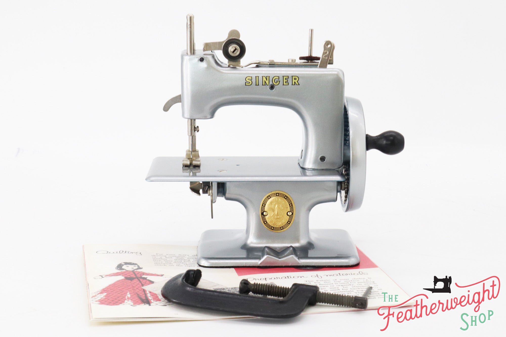 Singer Sewhandy Model 20 - Fully Restored in Silver – The Singer ...