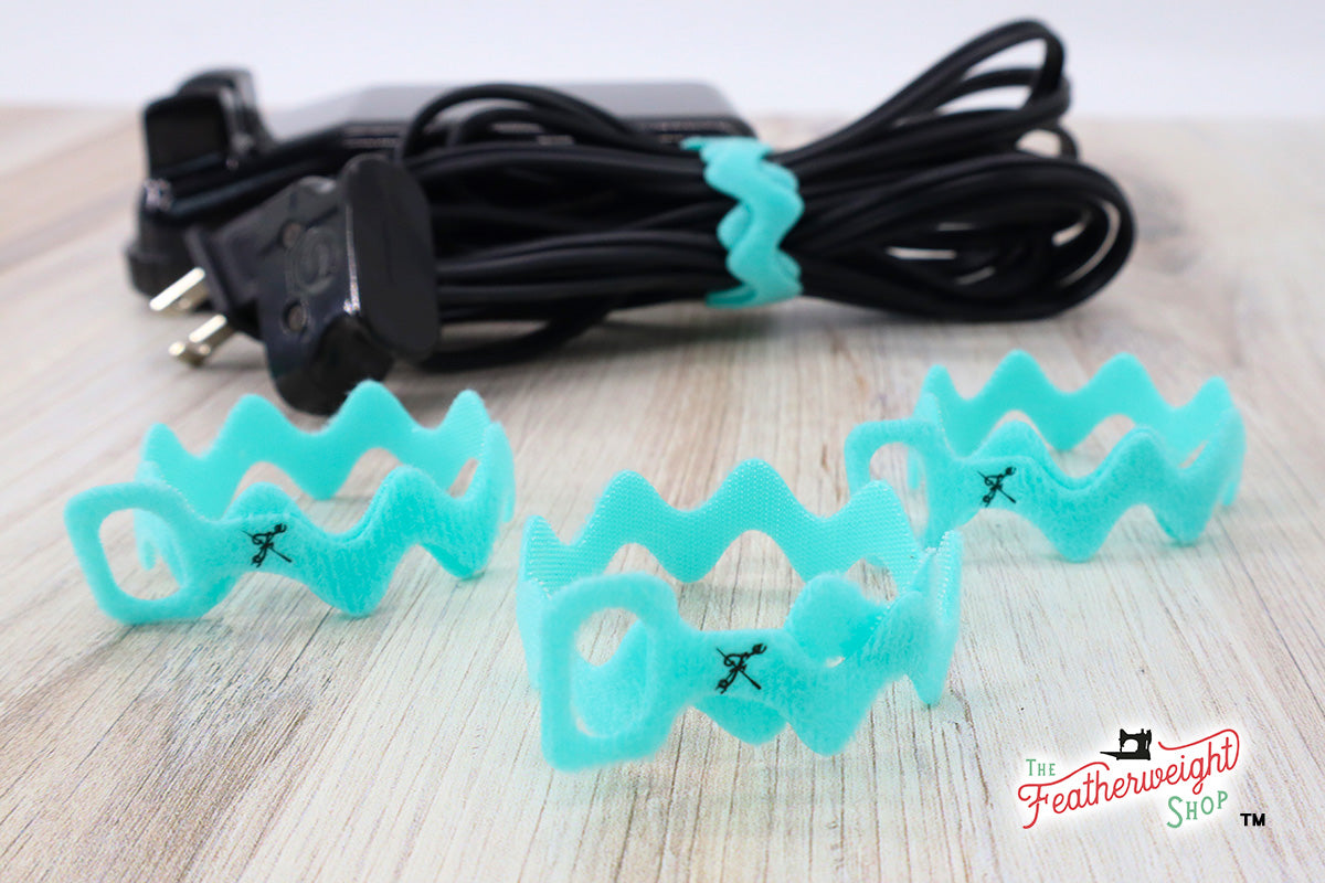 Cord WRAP, Ric Rac - Set of 3 (TEAL) – The Singer Featherweight Shop