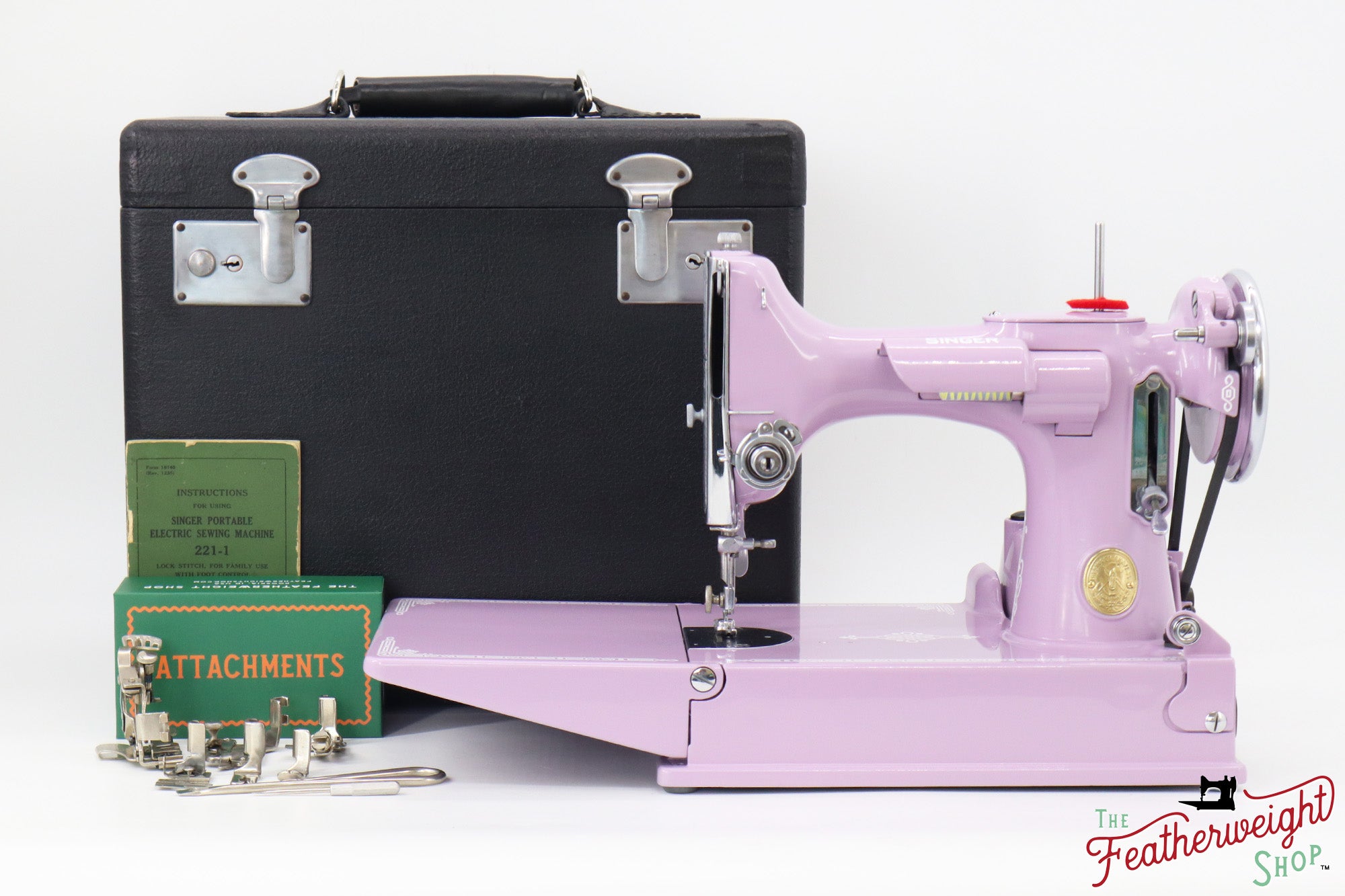 Singer Featherweight 221, AD998*** - Fully Restored in Wisteria – The ...
