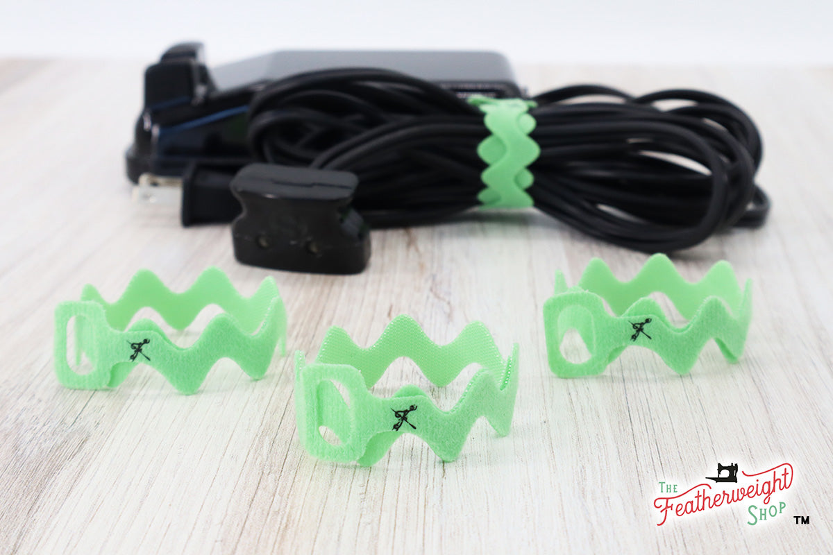 Cord WRAP, Ric Rac - Set of 3 (GREEN) – The Singer Featherweight Shop