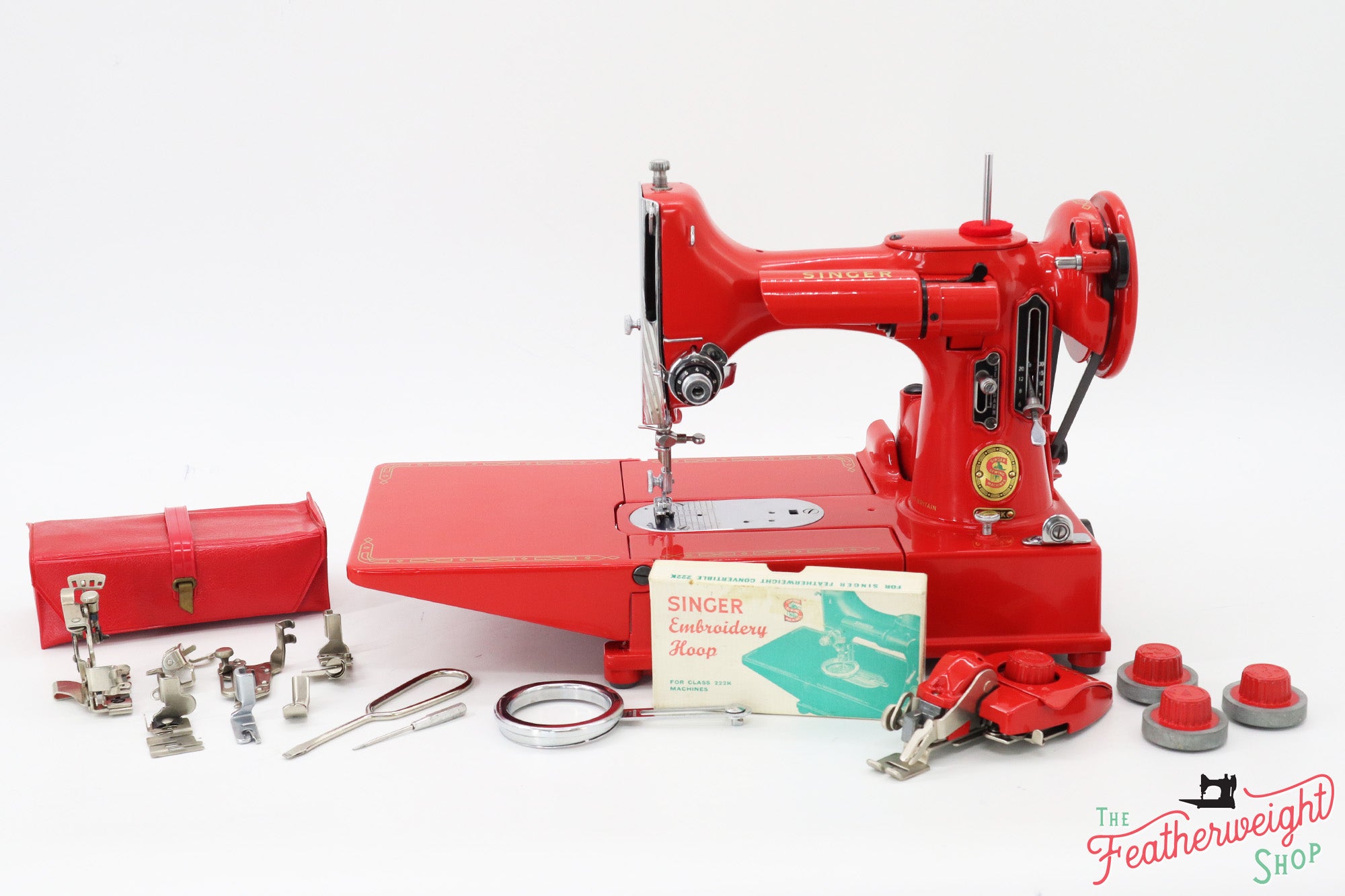 Singer Featherweight 222K Sewing Machine For Sale – The Singer ...