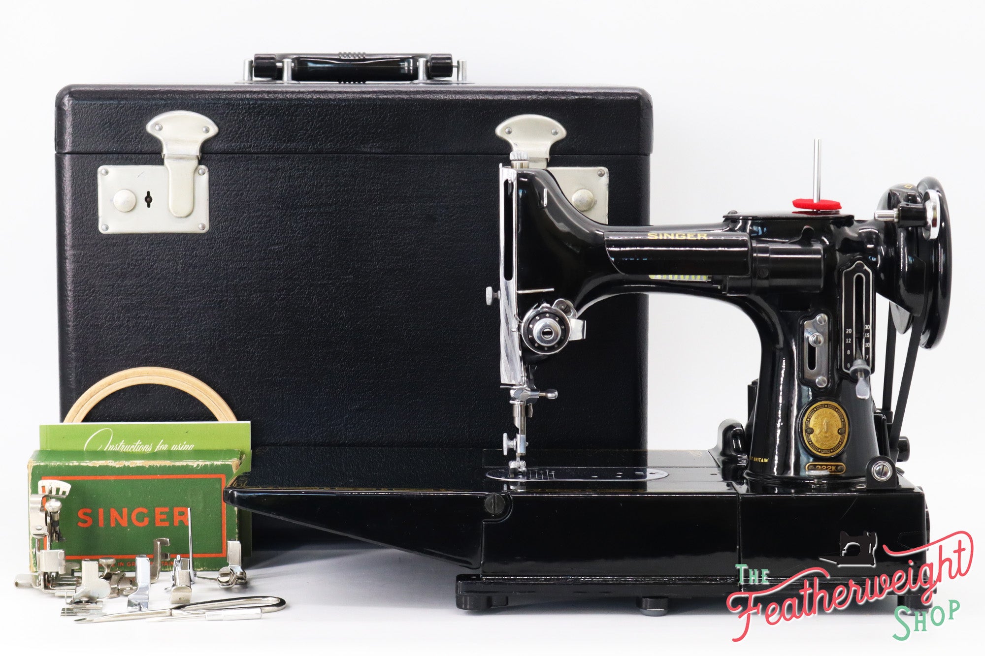 Singer Featherweight 222K Sewing Machine For Sale – The Singer ...