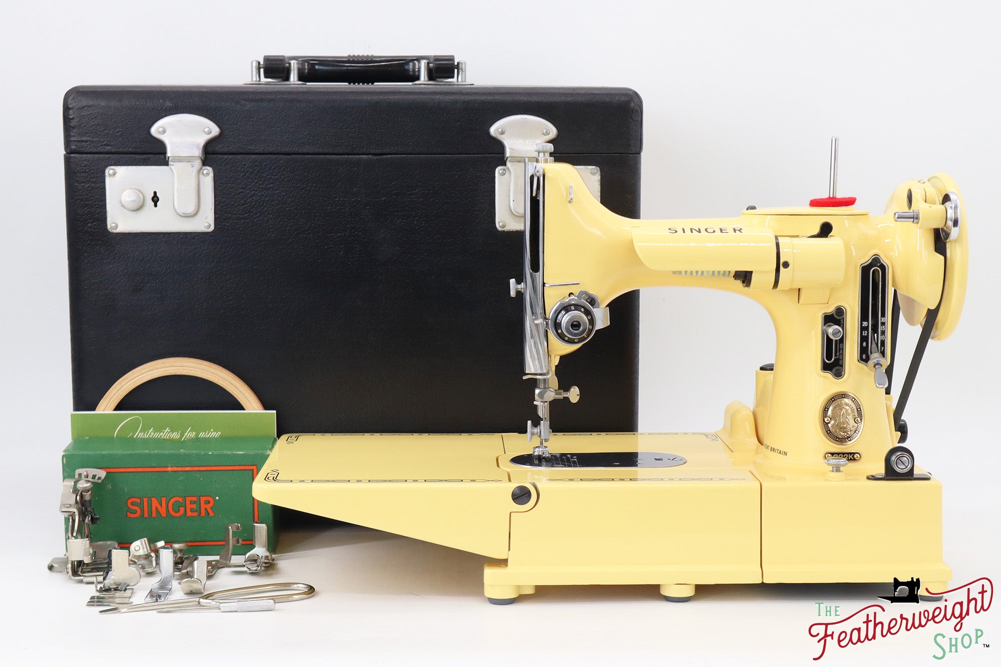 Singer Featherweight 222K Sewing Machine For Sale – The Singer ...