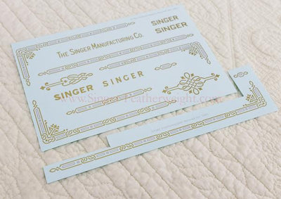Decals, Celtic Knot for Singer Featherweight 221, 221K – The Singer ...