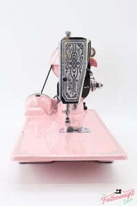 Singer Featherweight 221 Restored in Pink Frosting For Sale AE060 – The Singer Featherweight Shop