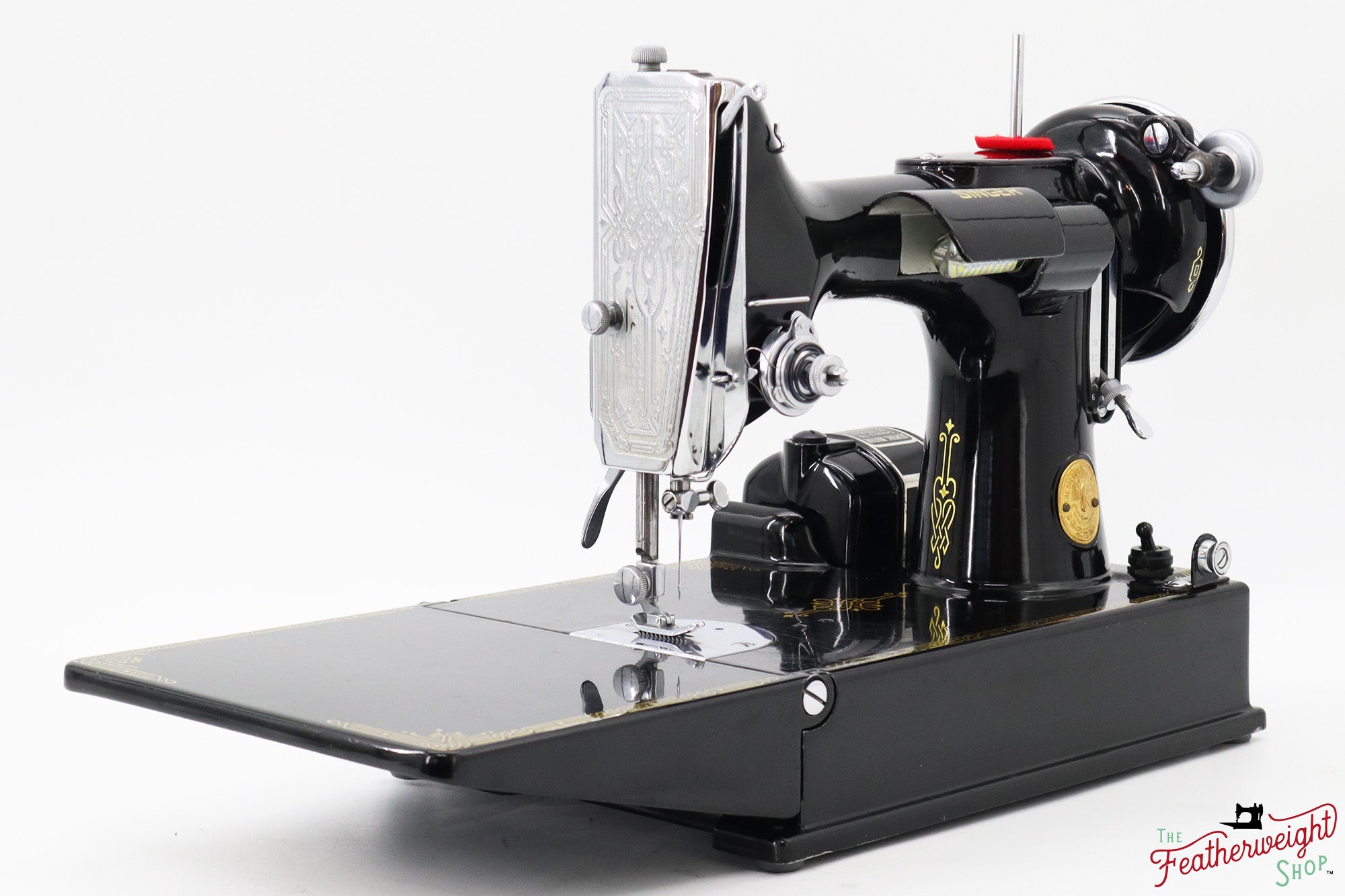Singer Featherweight 221 Sewing Machine, AE3033** - 1936 – The Singer ...