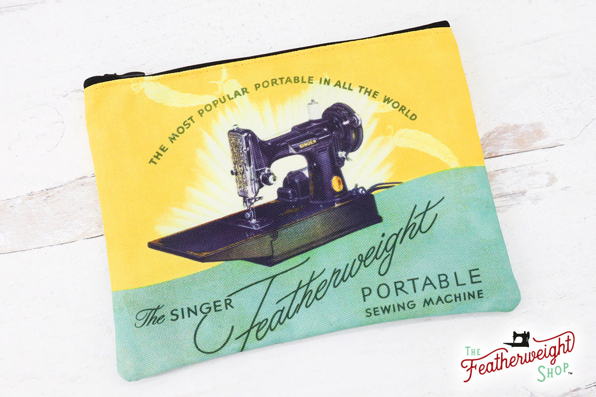 Bag, Featherweight Advertisement Zipper – The Singer Featherweight Shop