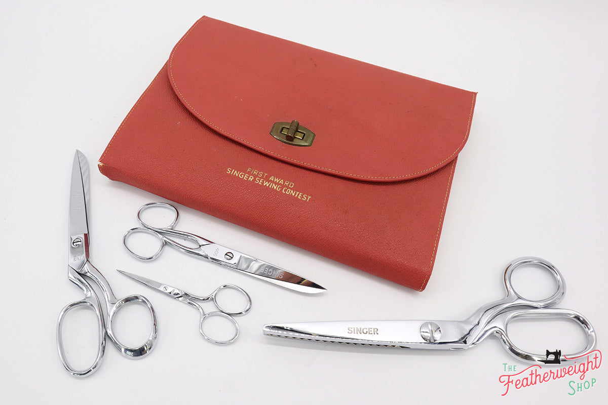 Scissor Set, First Place Sewing Contest Award - RARE Singer (Vintage O ...