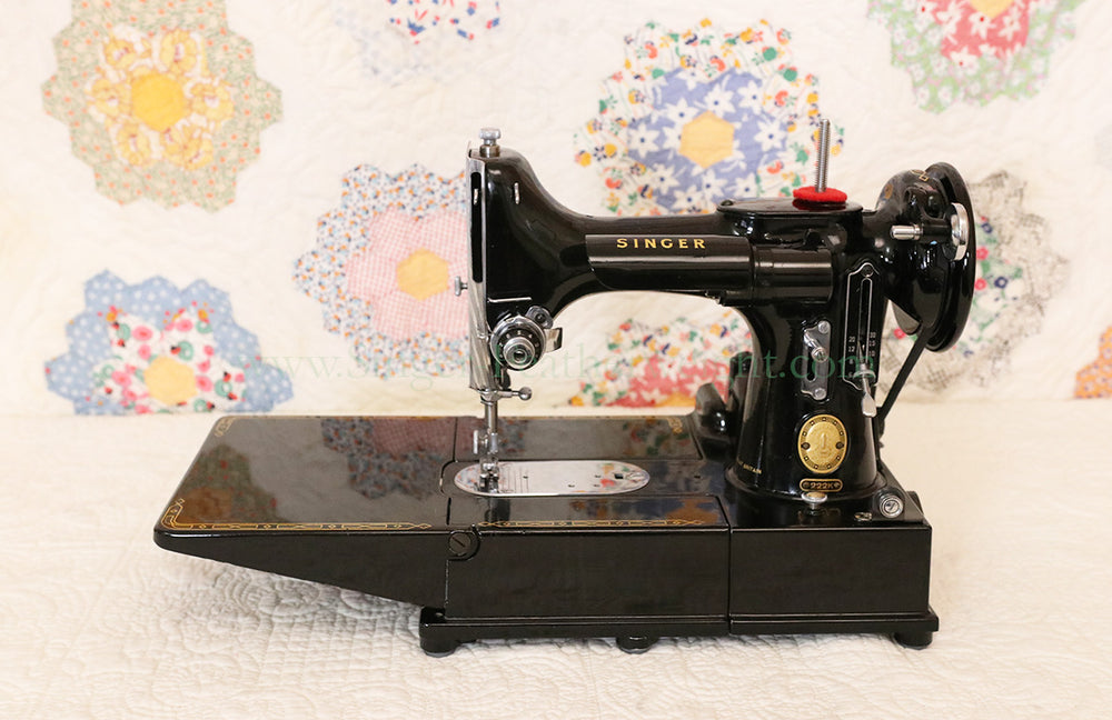 Singer Featherweight 222K Sewing Machine For Sale – The Singer ...