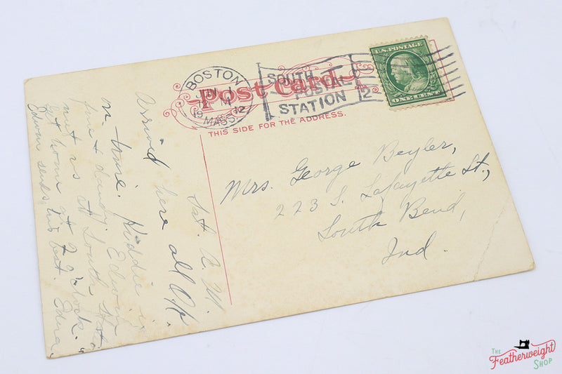 Postcard, Singer Factory - South Bend, IN (Vintage Original) – The ...