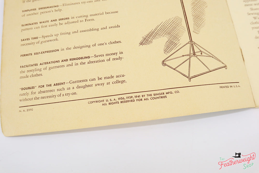 Book, Singer Illustrated Dressmaking Guide (Vintage Original) – The ...