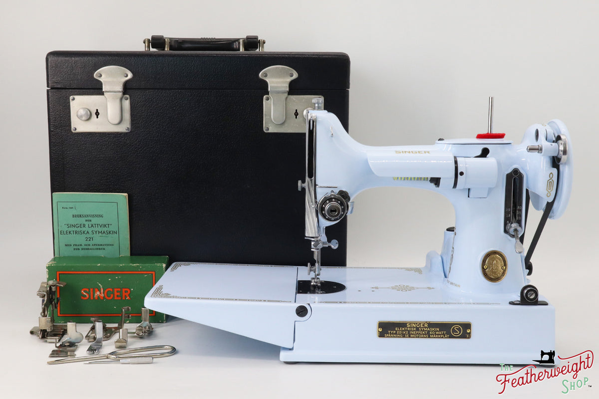 Singer Featherweight 221 Centennial Sewing Machine For Sale – The ...