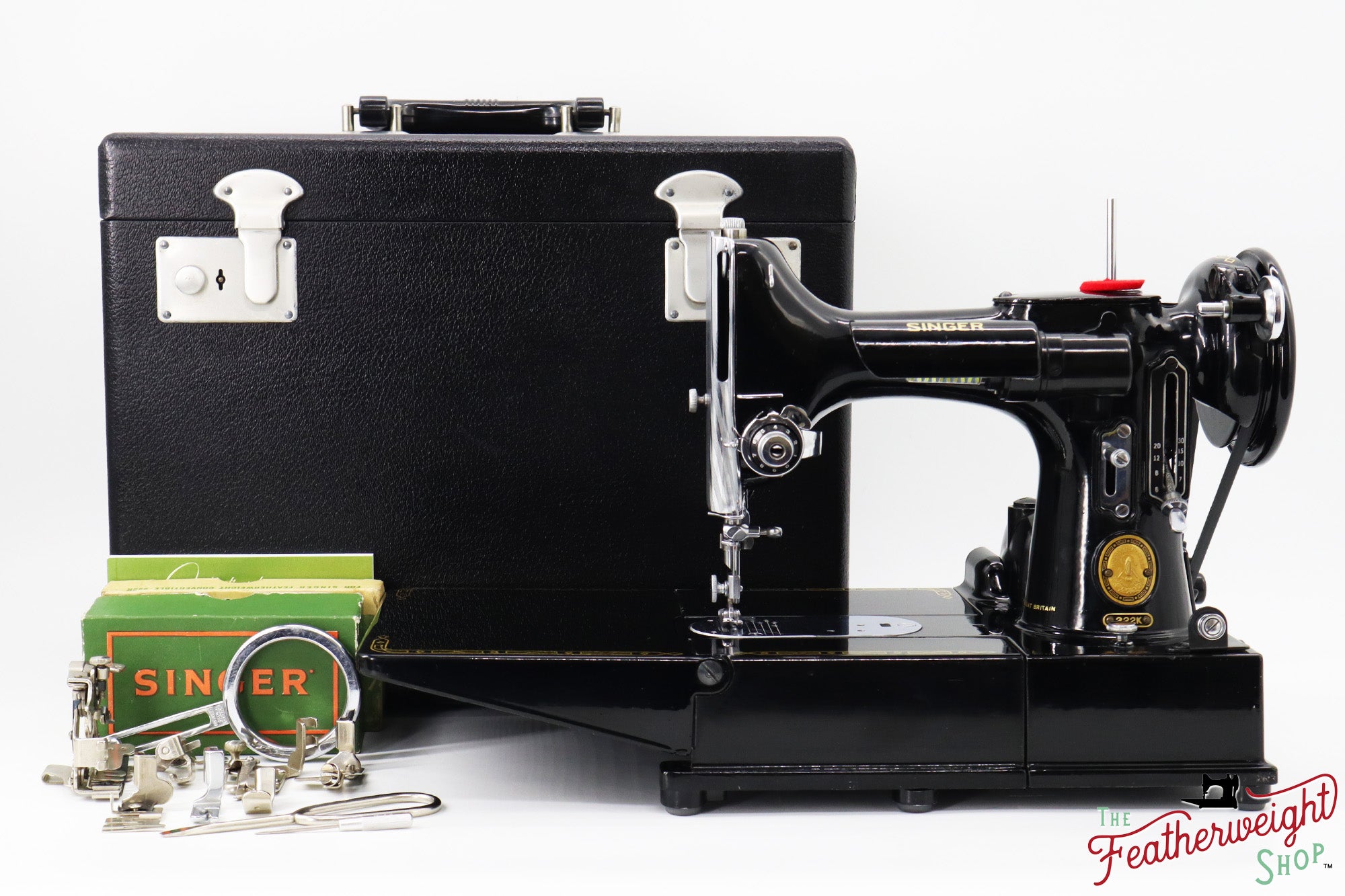 Singer Featherweight 222K Sewing Machine For Sale – The Singer ...