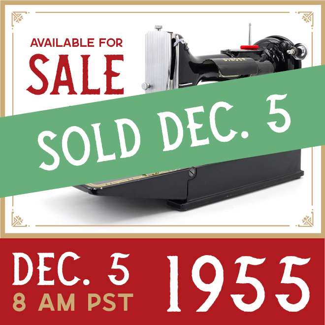 Singer Featherweight 221K Sewing Machine, 1955 - EK2111** – The Singer ...