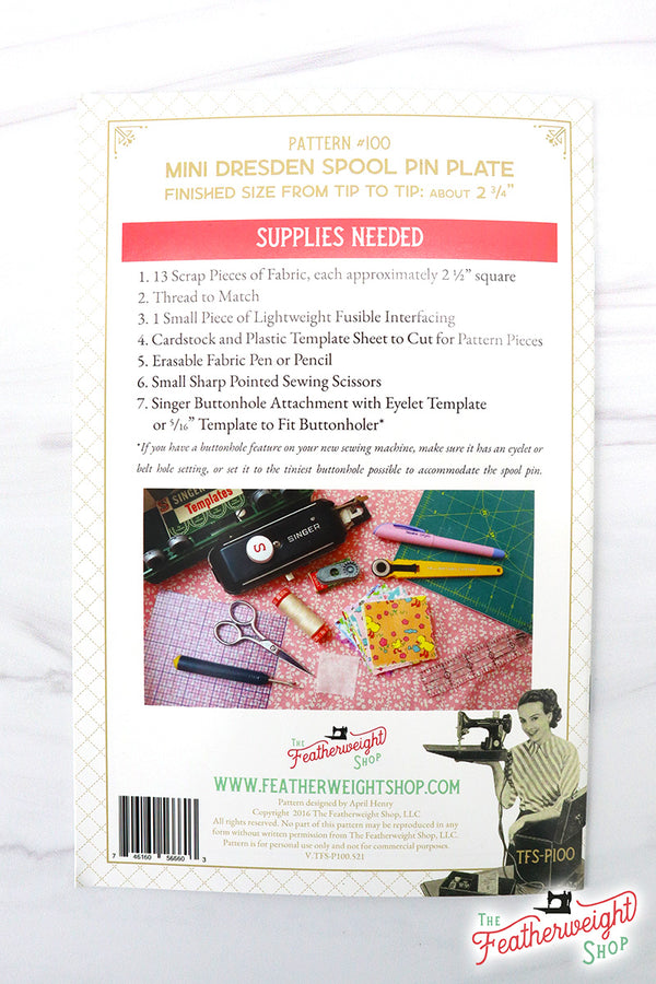 Featherweight Patterns – The Singer Featherweight Shop