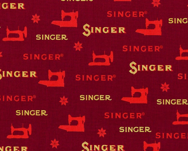 Fabric, Singer Featherweight Sewing Machines - Featherweight Silhouett ...