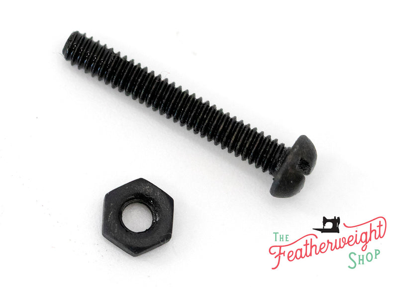 Screw and Nut, for Bakelite Plug - NEW – The Singer Featherweight Shop