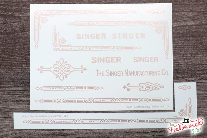 Decals, Celtic Knot for Singer Featherweight 221, 221K – The Singer ...