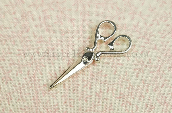 Jewelry, Sewing Scissors Sterling Silver, CHARM – The Singer ...
