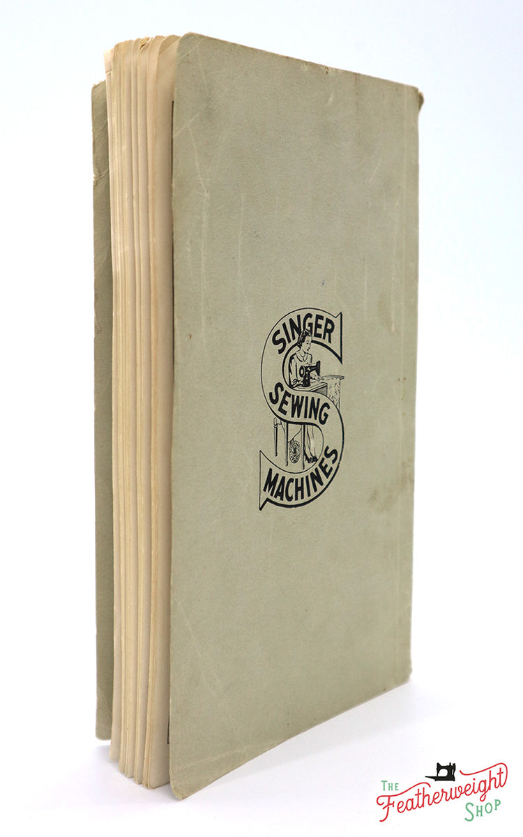 Parts List Book, Singer 221, 1955 (Vintage Original) - RARE – The ...