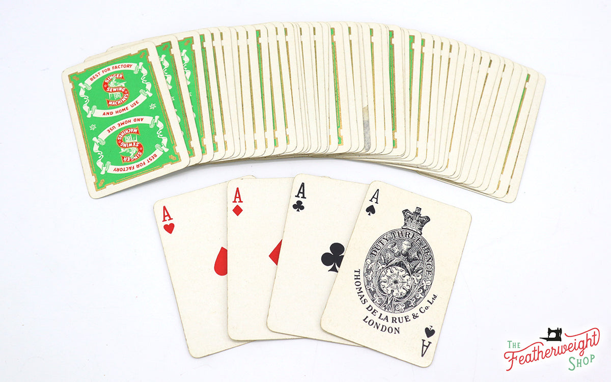 Playing Cards - RARE Singer (Vintage Original) – The Singer ...