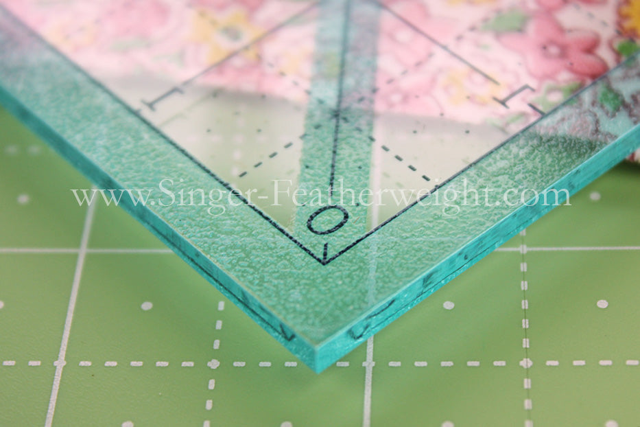 Cutting Ruler SET, Square TRIM-IT, BLUE by Lori Holt – The Singer ...