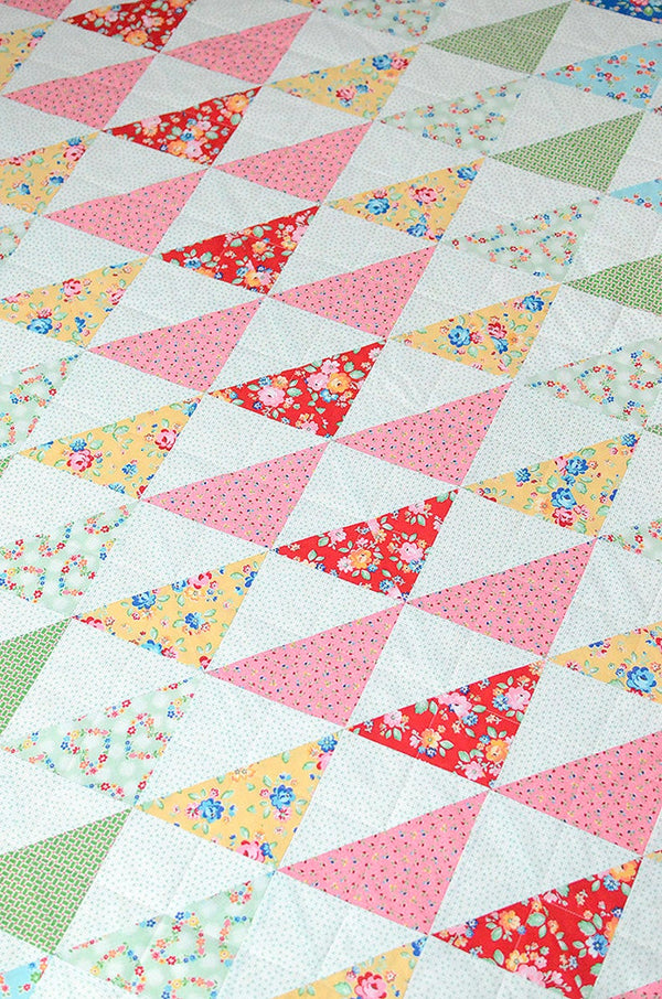 Pattern, Rainbow Geese Quilt by Ellis & Higgs (digital download) – The ...